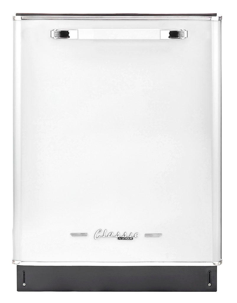 Unique Classic Retro Dishwasher Marshmallow White – Unique Appliances