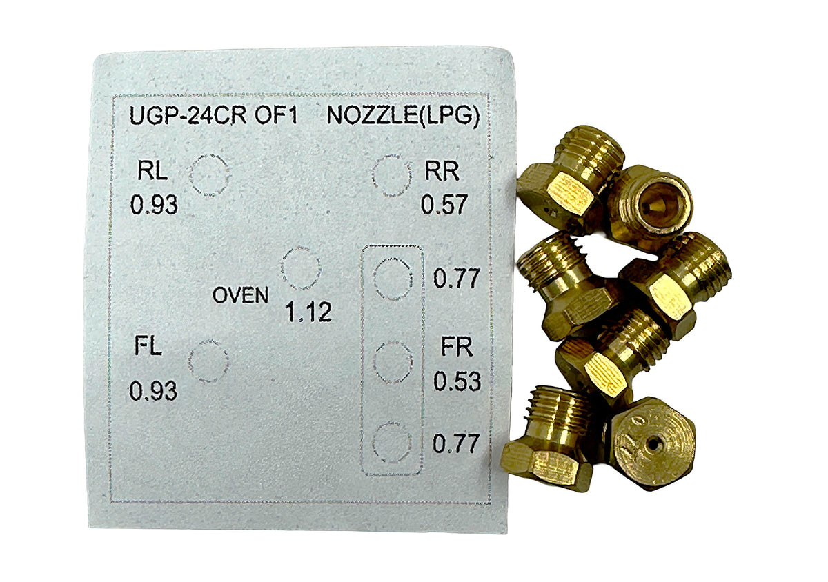 LPG Orifice kit for UGP-24CR OF1 – Unique Appliances